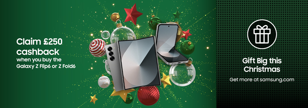 Go Big With Cashback This Christmas – Samsung Newsroom U.K.