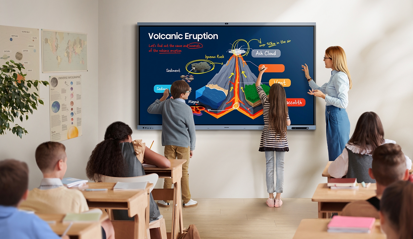 Samsung Brings New AI Power to its Interactive Display at Bett 2025 ...