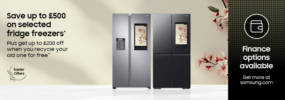 Samsung UK Unveils Easter Offers Across TVs, Home Appliances, Monitors ...