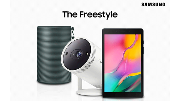 Samsung The Freestyle портатив проекторига олдиндан буюртма бериш ...
