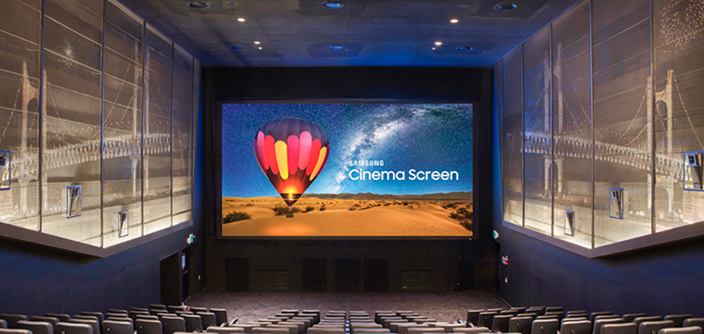Samsung Electronics giới thiệu màn hình LED Cinema đầu tiên tại Đông ...