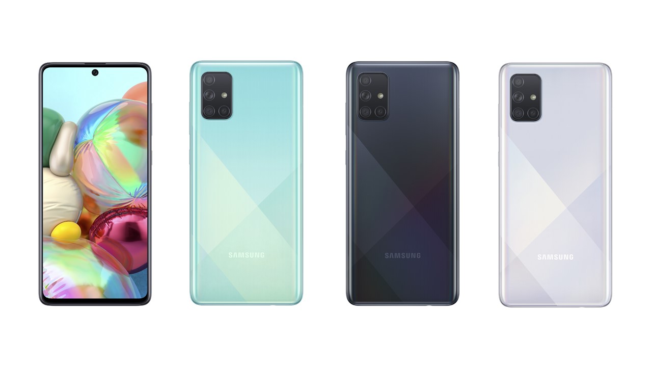 Samsung chính thức ra mắt Galaxy A71 – Tiên phong bộ 4 camera sau 64MP ...