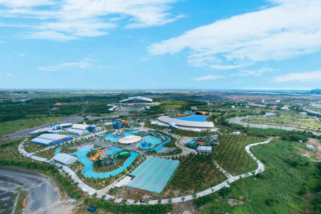 Màn hình LED Samsung xác lập kỷ lục tại công viên nước The Amazing Bay ...