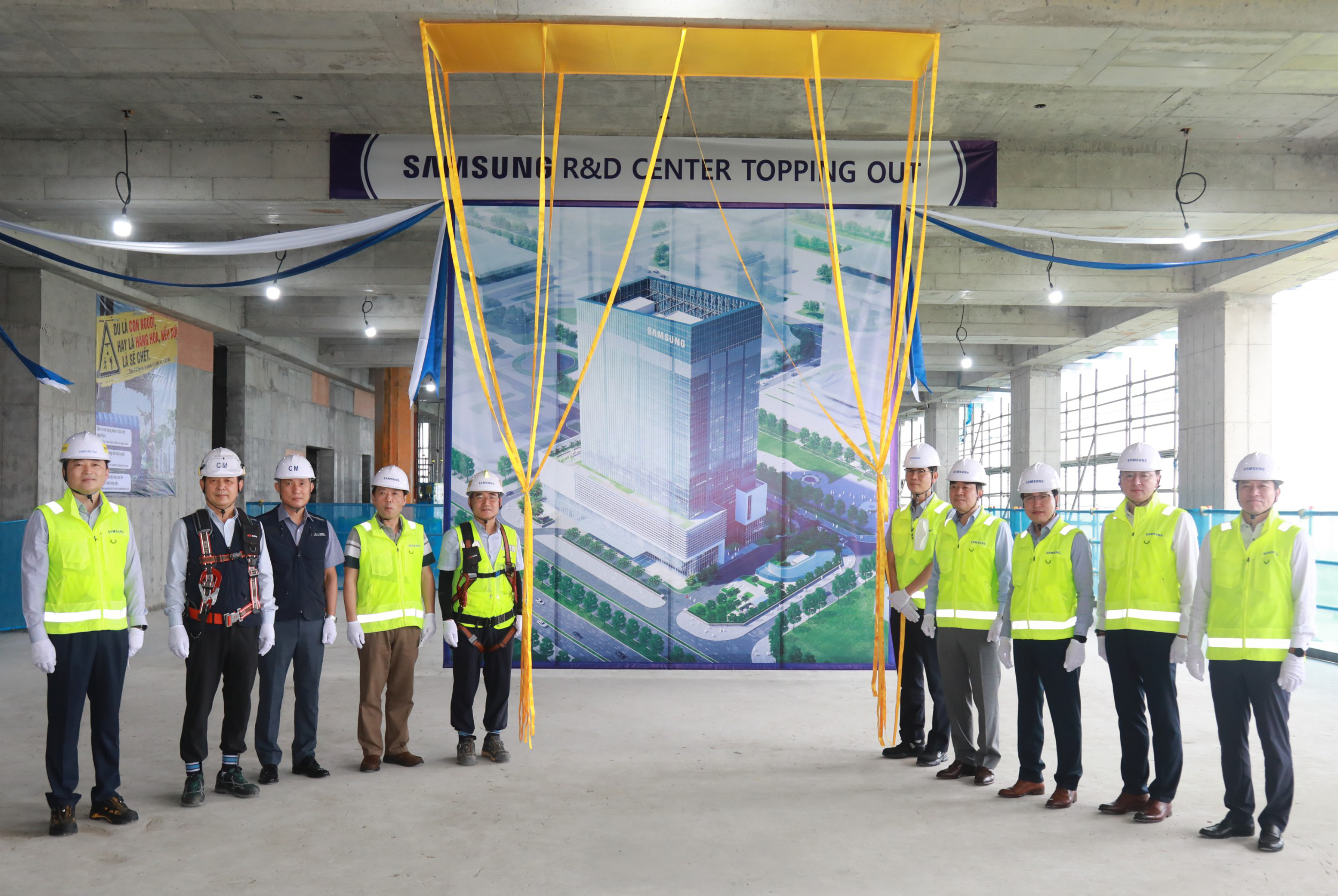 Samsung Việt Nam Hoàn Thành Xây Dựng Phần Thô Trung tâm Nghiên cứu và ...