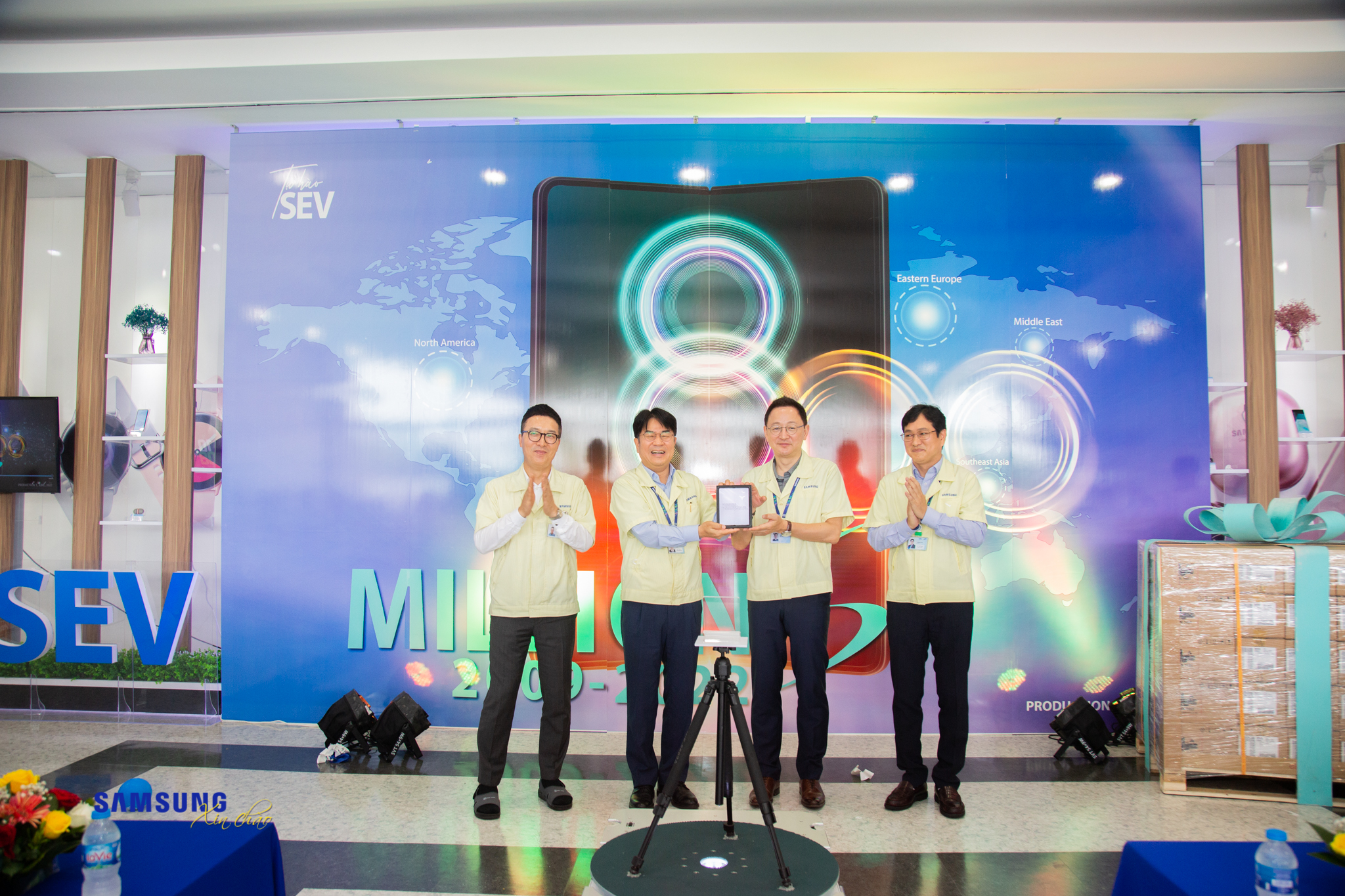 Samsung Electronics Việt Nam cán mốc sản xuất 800 triệu sản phẩm điện ...