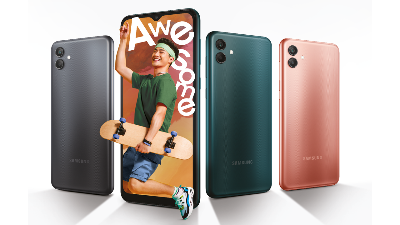 Samsung trình làng Galaxy A04 – Hậu bối toàn diện với hiệu năng khỏe ...