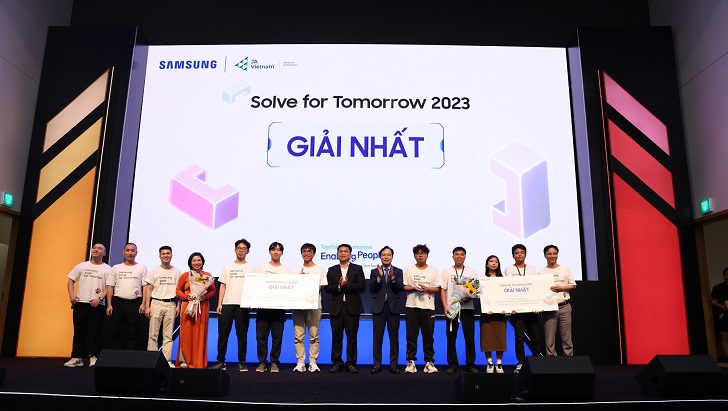 Samsung Việt Nam Công Bố Kết Quả Cuộc Thi Solve for Tomorrow 2023 ...