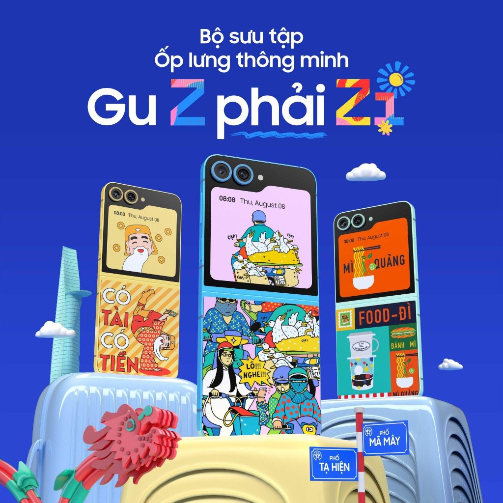 Samsung giới thiệu bộ sưu tập ốp lưng thông minh Galaxy Z Flip6 “Gu Z phải Zị” mang đậm dấu ấn ...