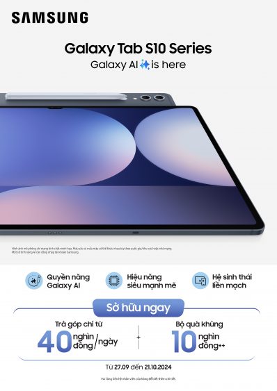 Samsung ra mắt Galaxy Tab S10 series, dòng máy tính bảng tích hợp AI ...