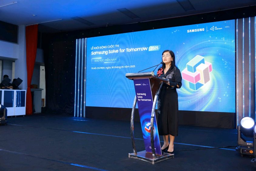 Samsung Việt Nam tiếp tục khởi động cuộc thi Samsung Solve for Tomorrow tại khu vực phía Nam ...