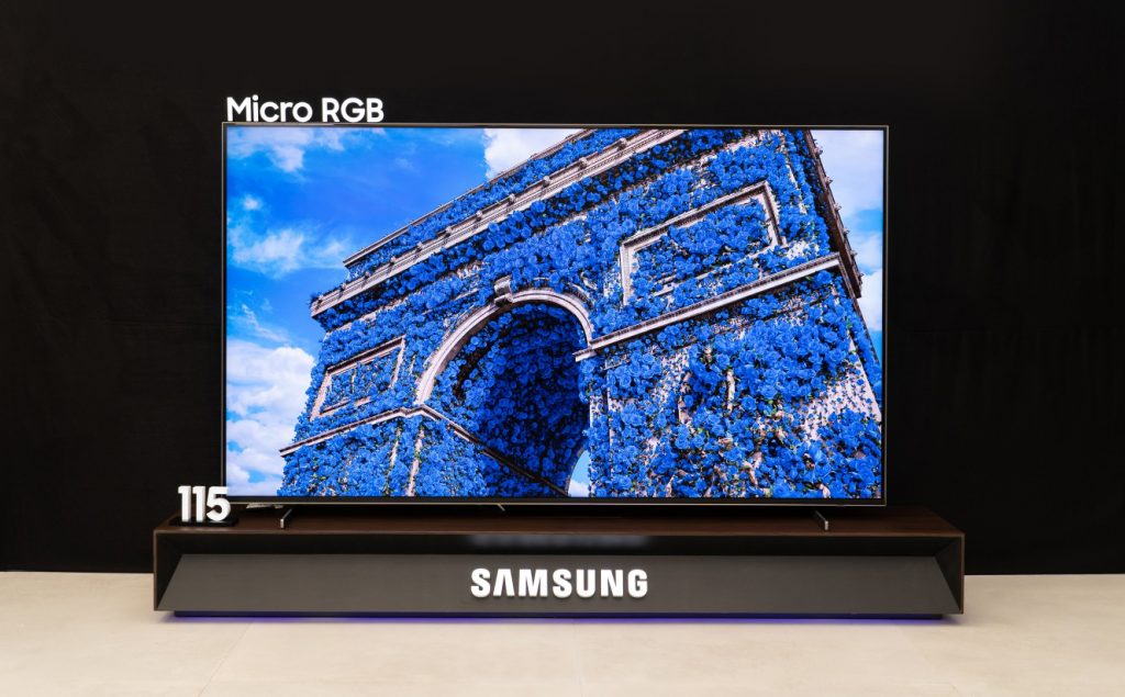 Samsung ra mắt Micro RGB đầu tiên trên thế giới, thiết lập tiêu chuẩn ...