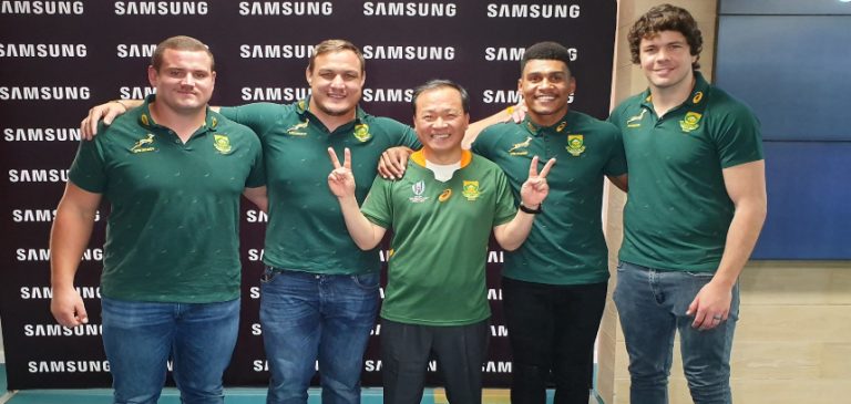 Samsung Backs the Springboks – Samsung Newsroom South Africa