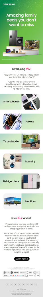 Samsung-Float partnership to offer SA consumers flexible & responsible ...