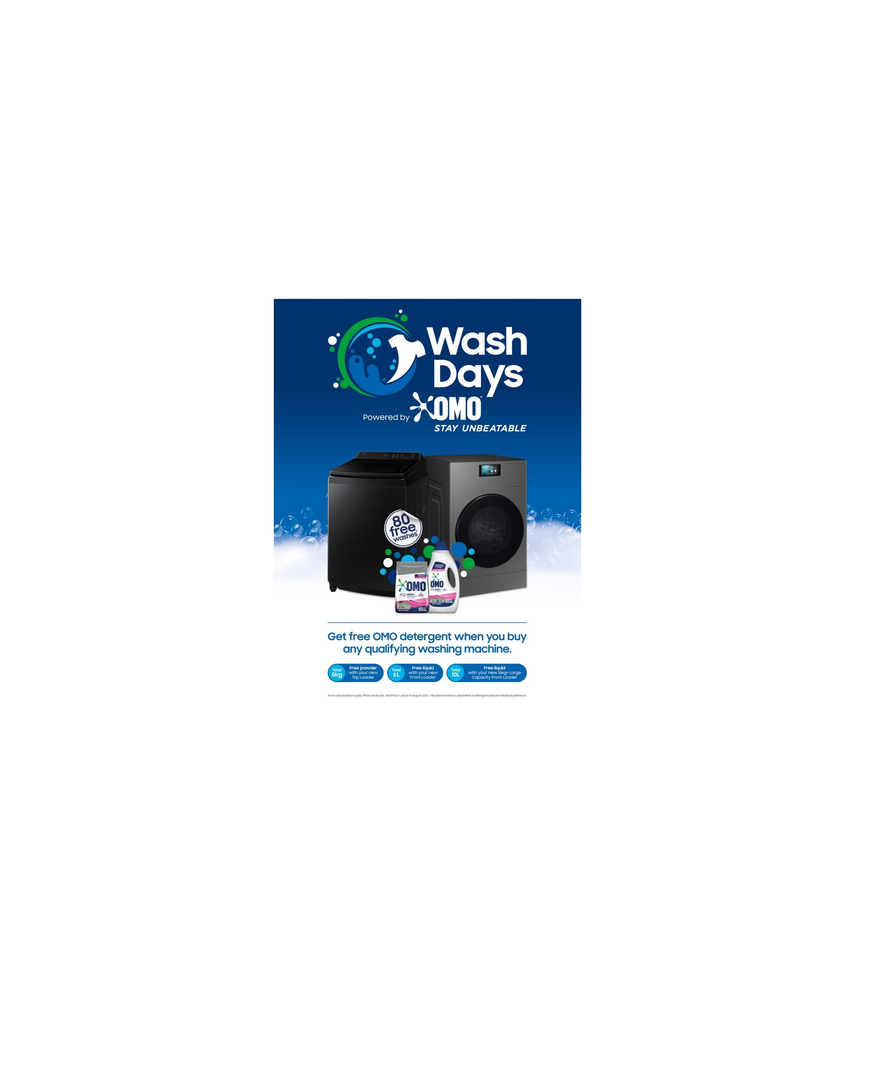 Samsung & OMO’s Wash Days Campaign is Back – Samsung Newsroom South Africa