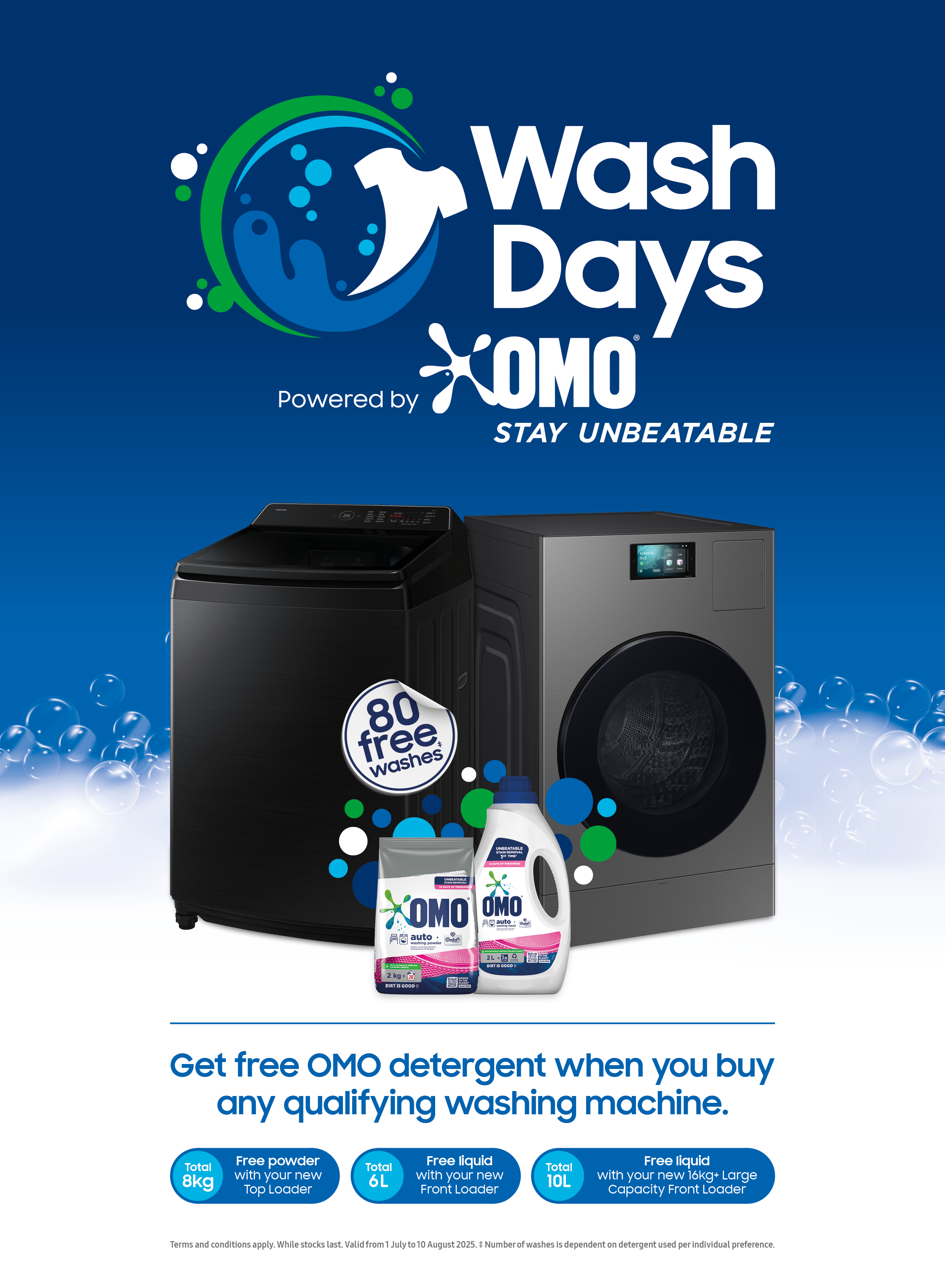 Samsung & OMO’s Wash Days Campaign is Back – Samsung Newsroom South Africa